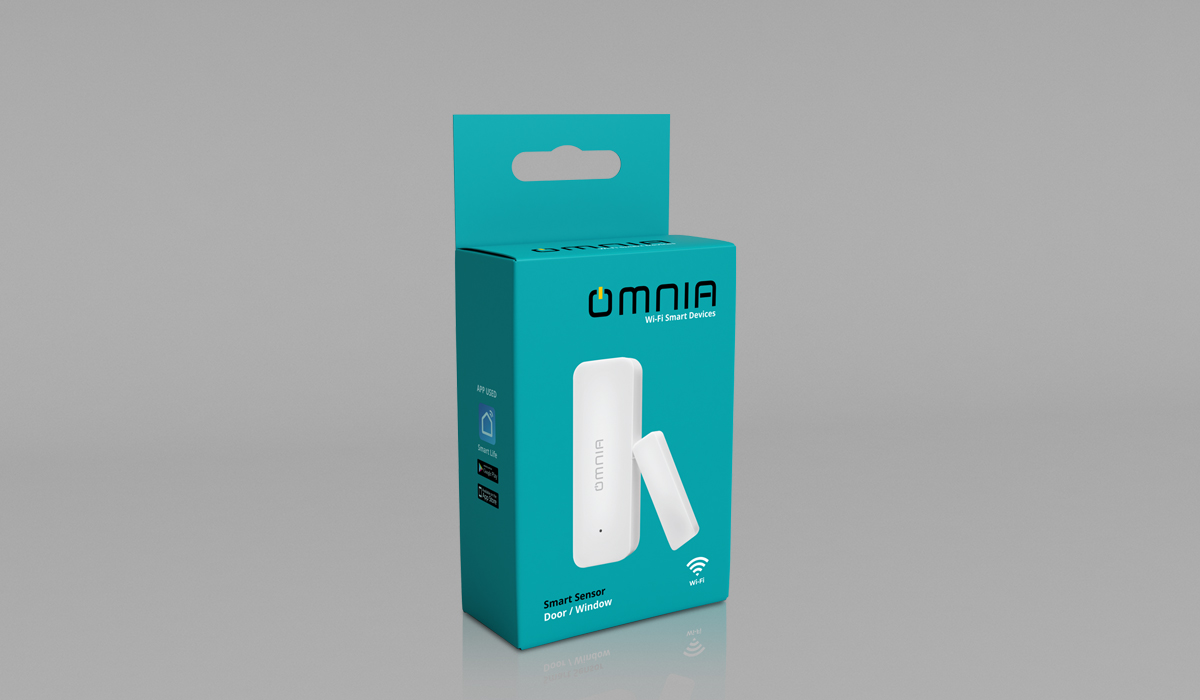 Smart Door/Window Sensor (WiFi) – Smart Omnia